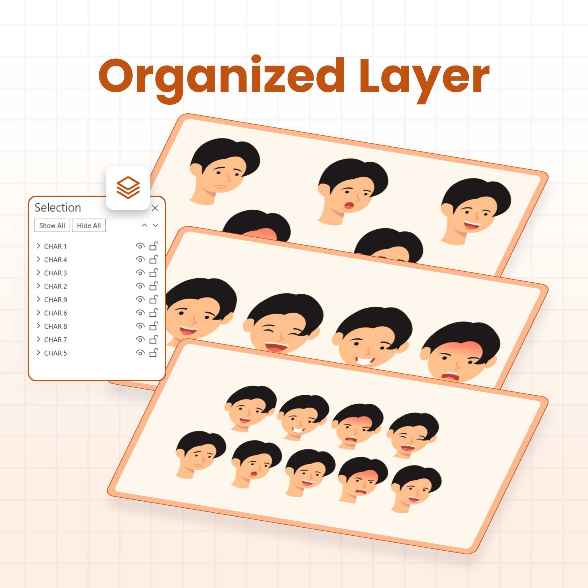 Face Expression Collection 1